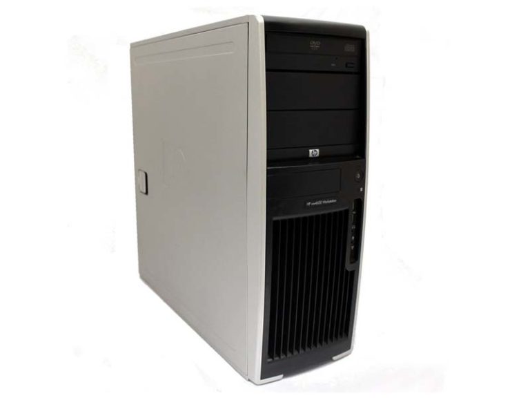 HP WS XW4600, 4 GB / 160 GB/DVD RW / C2D CPU/ LAN/ VGA/ DP PORT / 15 ...